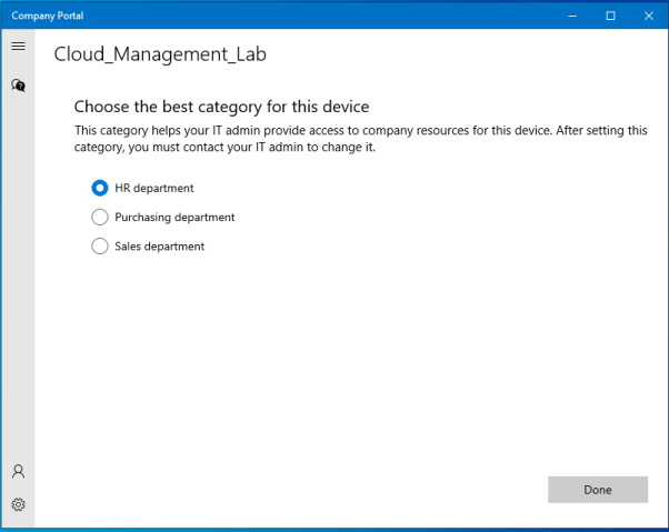 Configure device categories – AI & Modern Device Management
