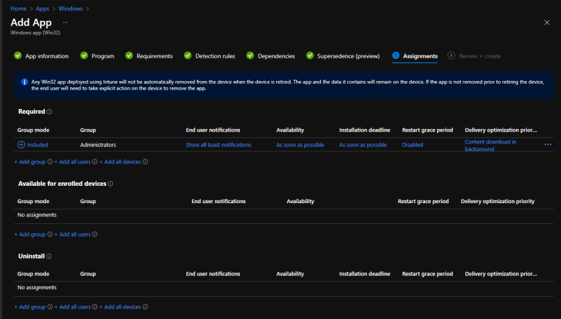 Deploy a Win32 App with Intune (Cmtrace) – AI & Modern Device Management