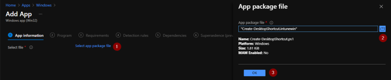 Creating a web page shortcut on the desktop using intune – AI & Modern ...