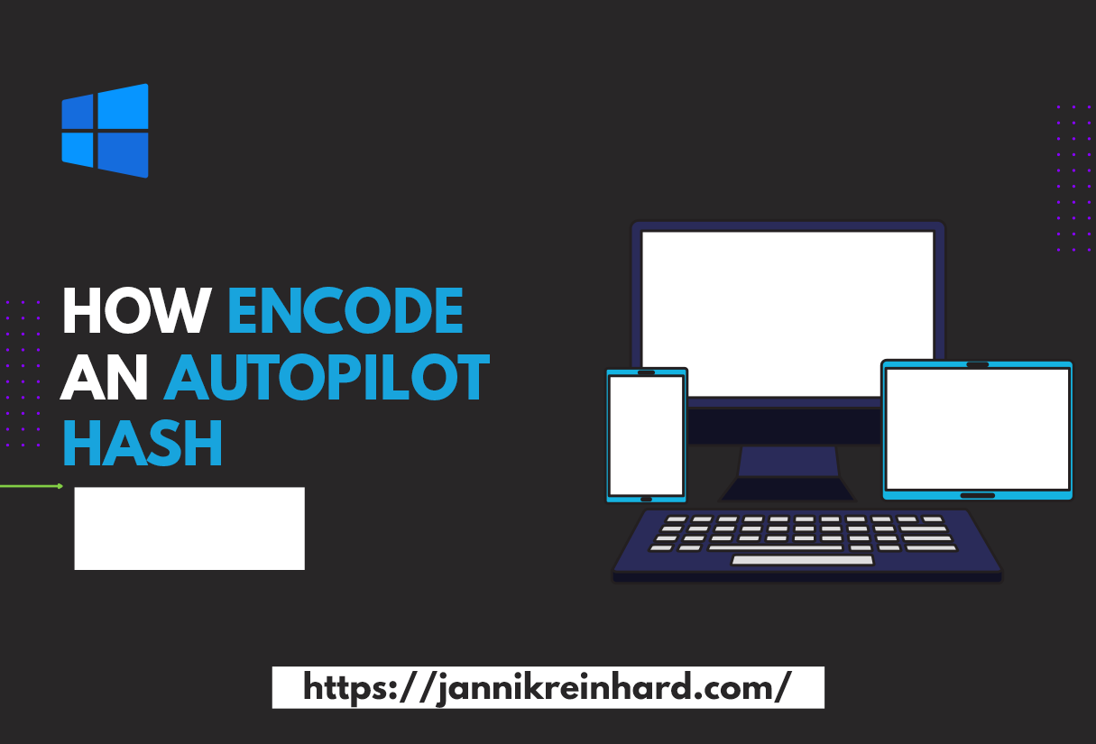 How to encode an Autopilot hash