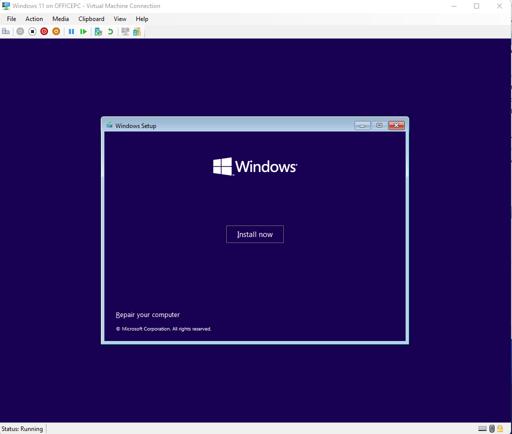 How to create a Windows 11 Hyper-V VM