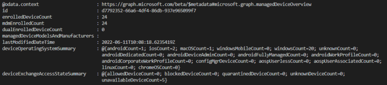 Get an detailed Intune Status via PowerShell script – AI & Modern ...