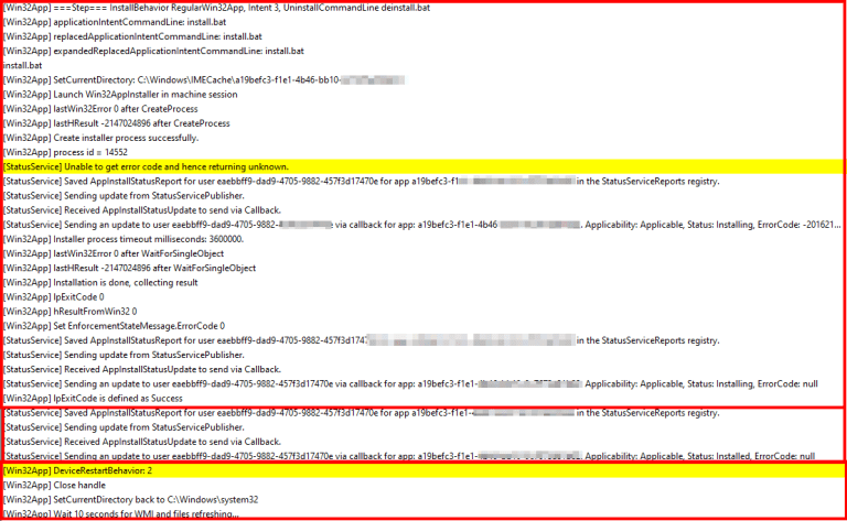 Summary of the Intune Management Extension
