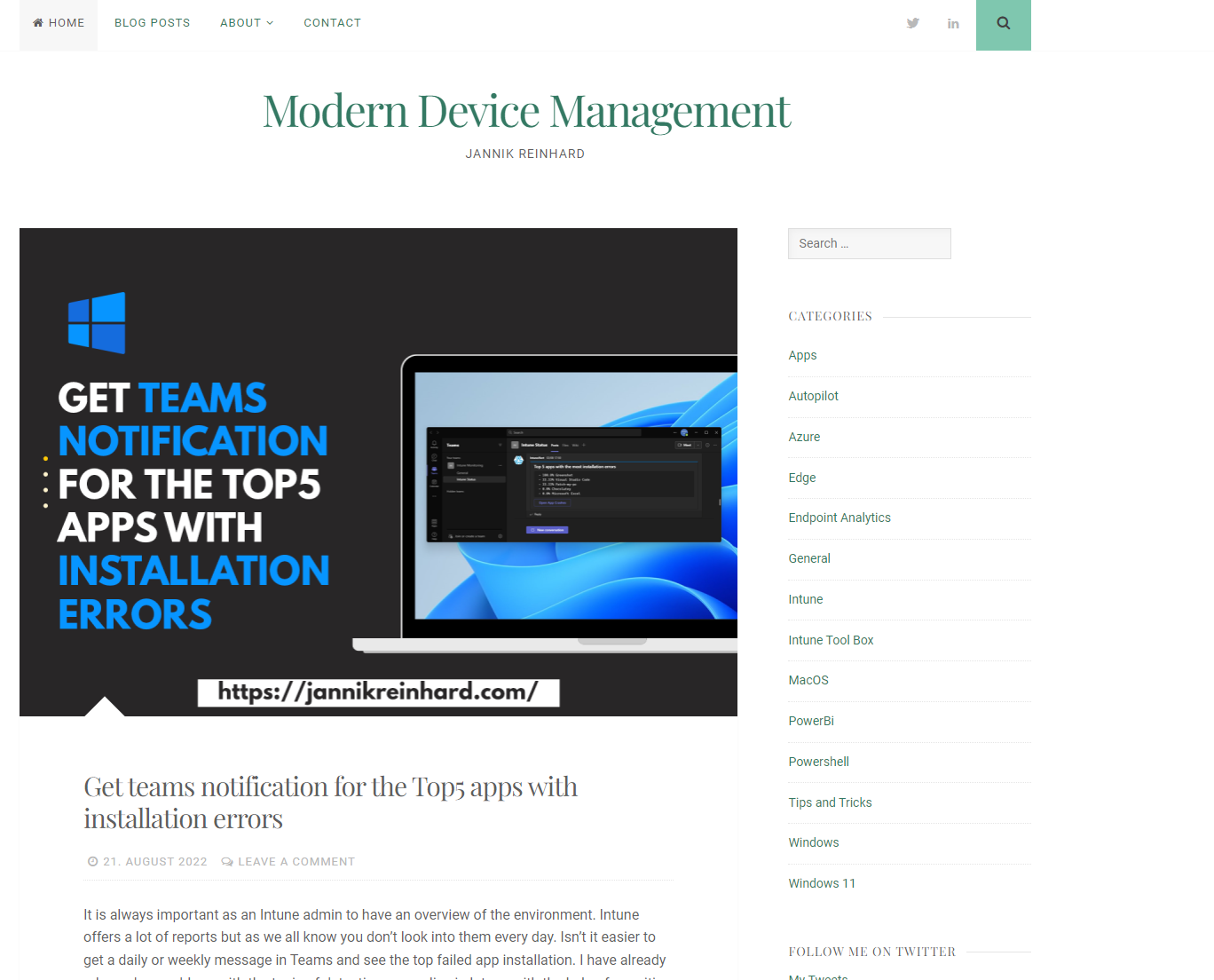 How to start with creating blog content about MEM – AI & Modern Device ...
