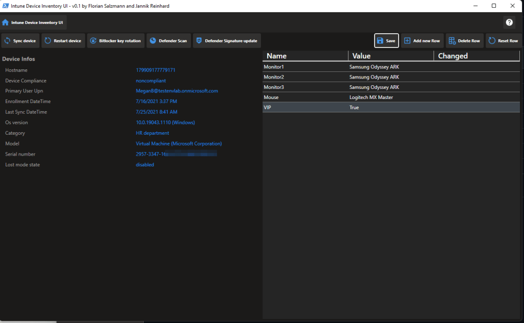 Intune Device Inventory UI – Modern Device Management