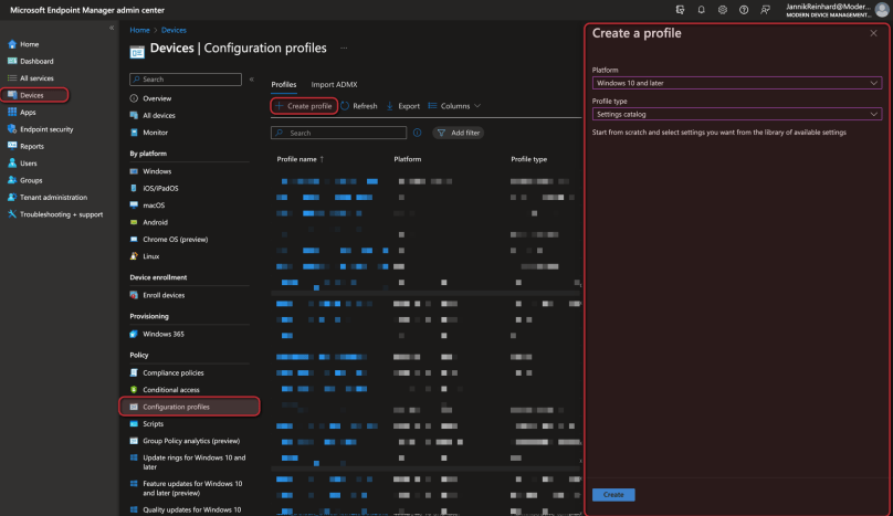 How to setup Organizational messages