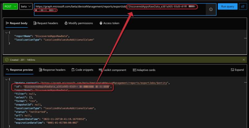 Intune mass export with the Graph Report API – AI & Modern Device ...
