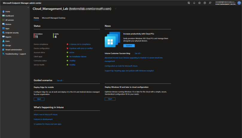 Intune Quick Start Guide