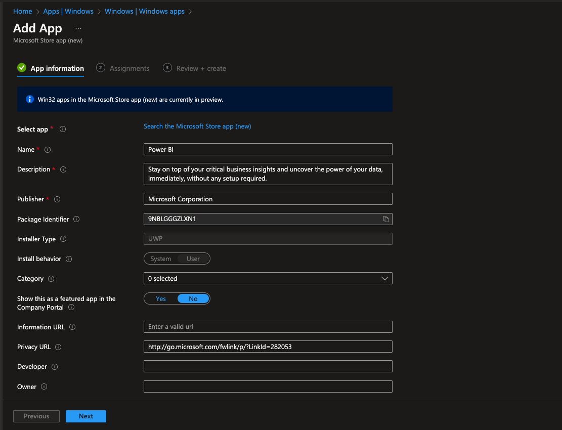 Deploy Windows Store Apps via Intune – AI & Modern Device Management