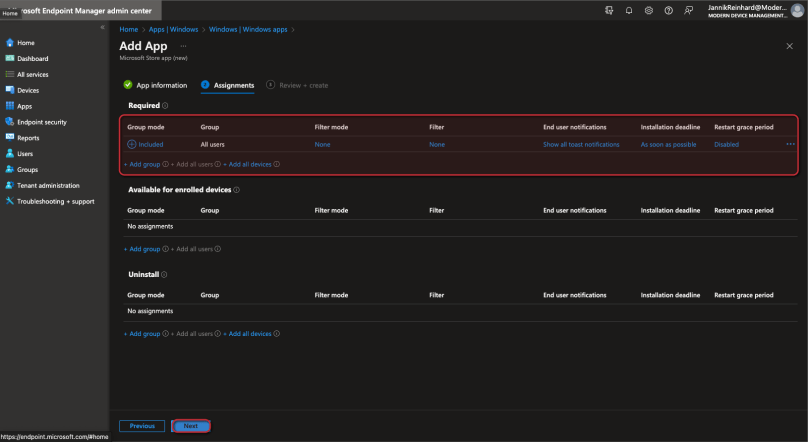 Deploy Windows Store Apps via Intune – AI & Modern Device Management