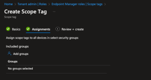 Do you already know Intune scope tags? – AI & Modern Device Management