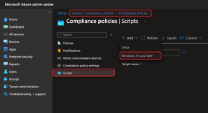 How to use Custom Compliance Script + Example script