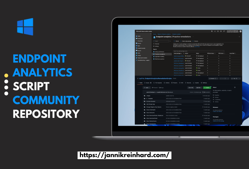Endpoint analytics remediation script community repository