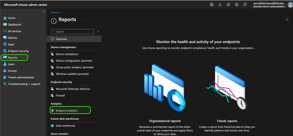 Intune Suite Part 3: Advanced Endpoint Analytics – AI & Modern Device ...