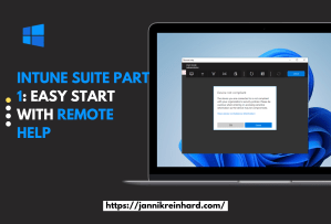 Intune Suite Part 1: Easy start with Remote Help – AI & Modern Device ...