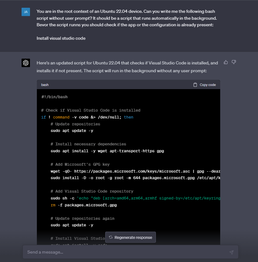 Creating and Configuring Bash Scripts for Ubuntu Devices in Intune ...