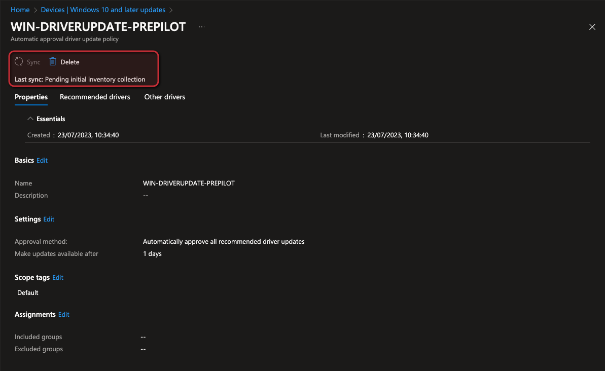 Get started with Intune driver update management – AI & Modern Device ...