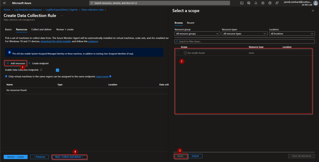 Azure Monitor Agent to monitor Windows devices (1/2) – Setup – AI ...