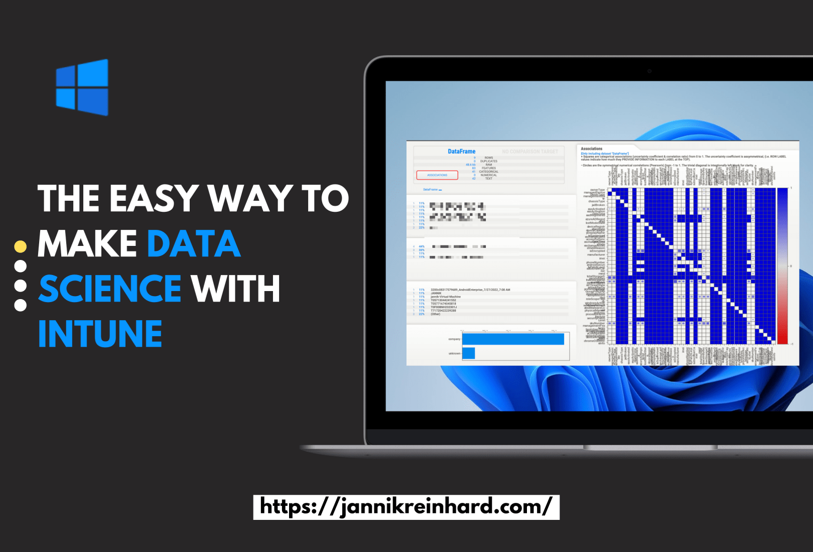 The easy way to make data science with Intune