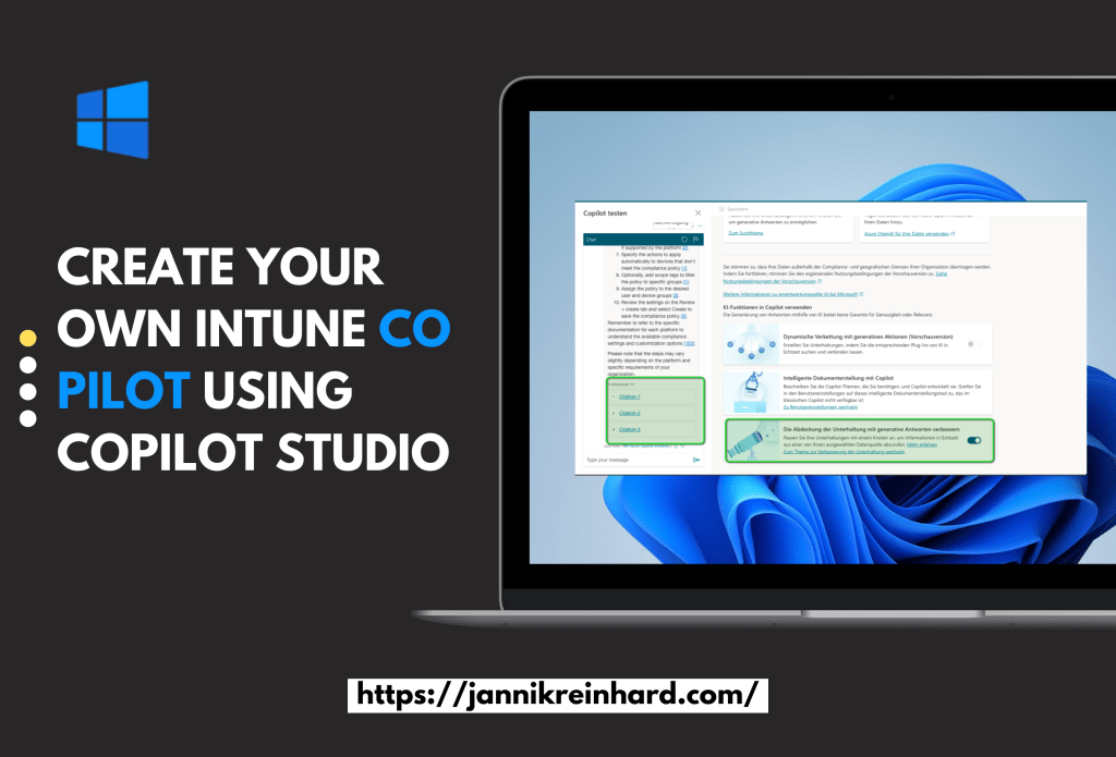 Create your own Intune Co Pilot using CoPilot Studio