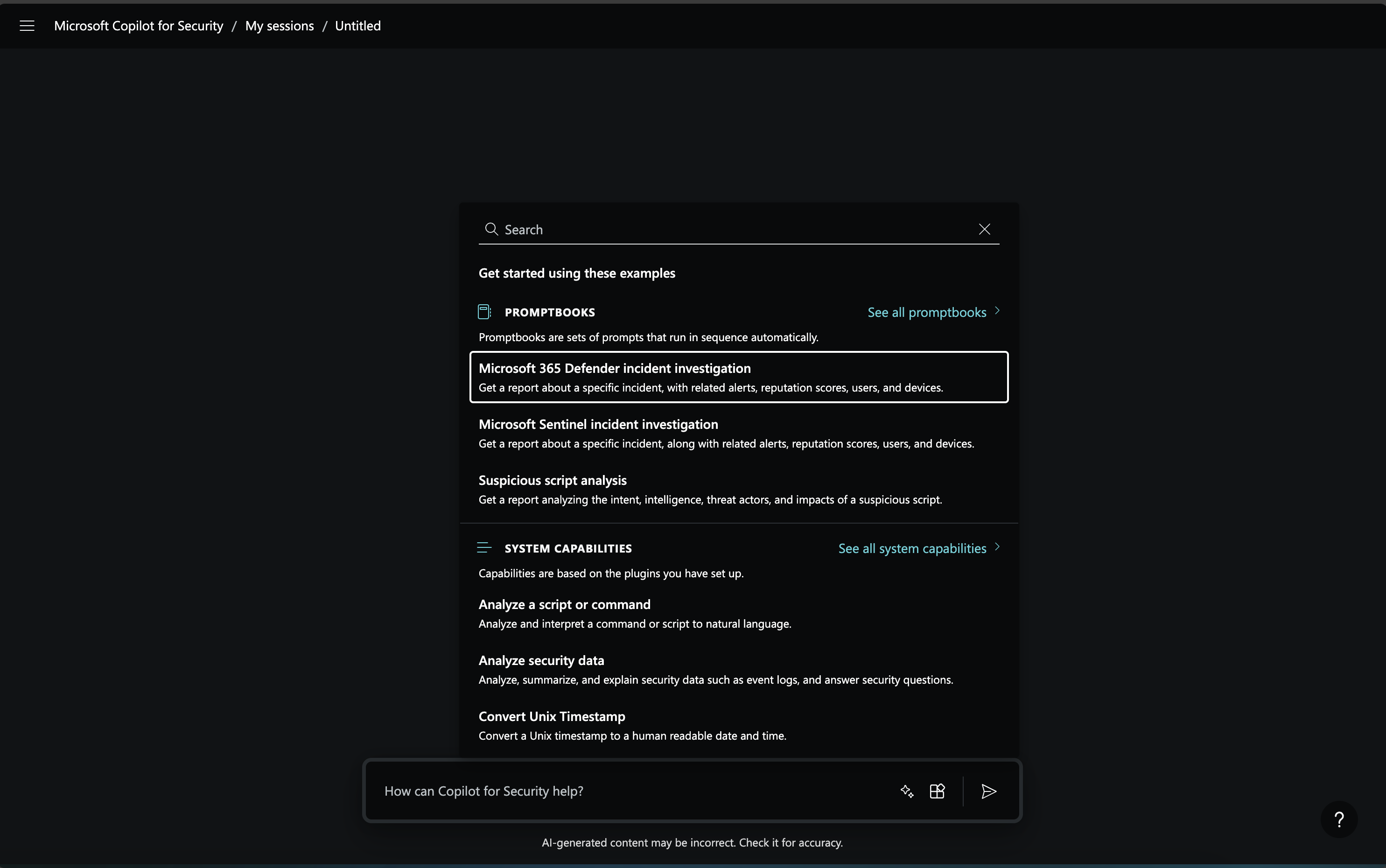 Everything you have to know about the Copilot for Security (1/2 ...